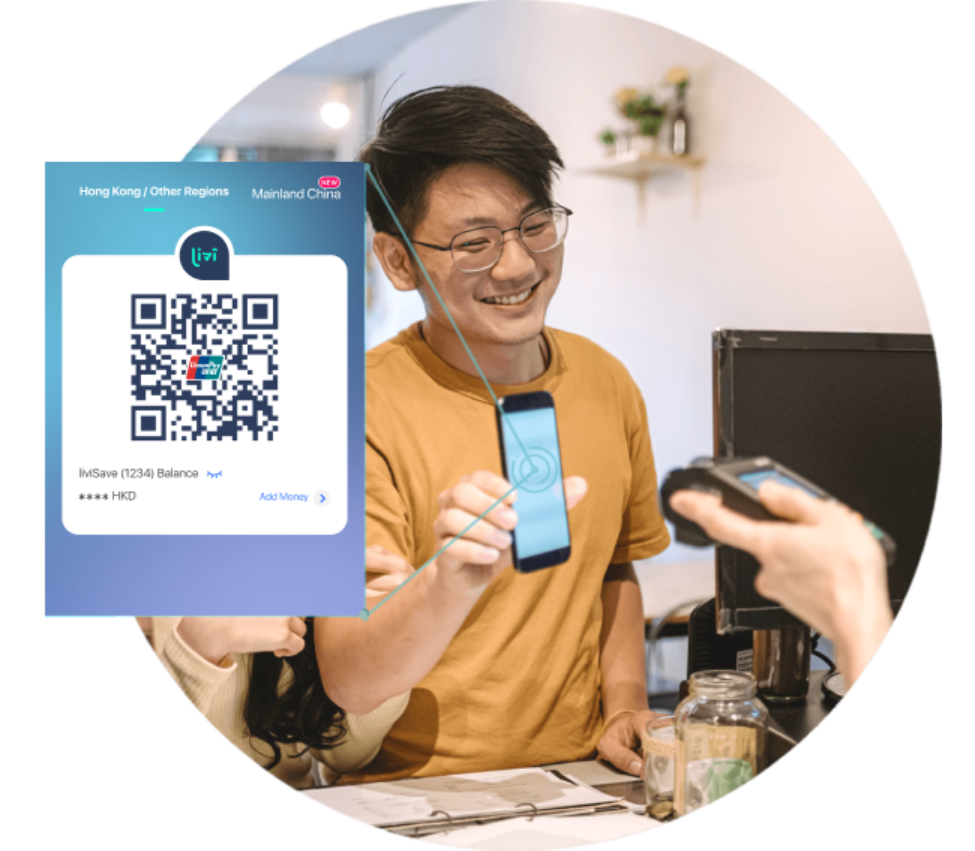 QR Payment with livi | livi bank Hong Kong