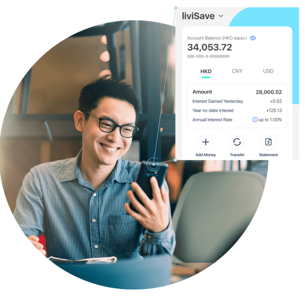 liviSave | livi bank Hong Kong